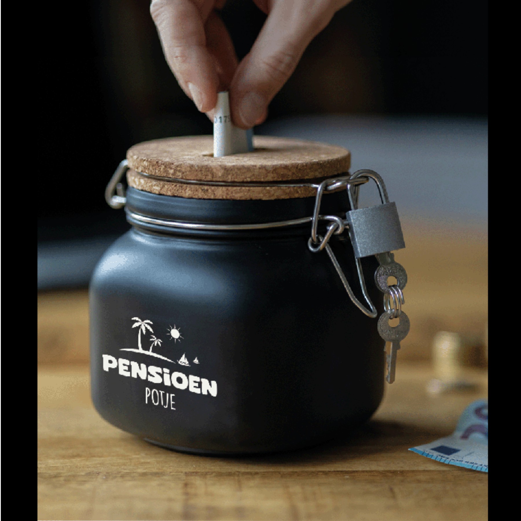 Luxe Spaarpot - Pensioen - De Gekkos